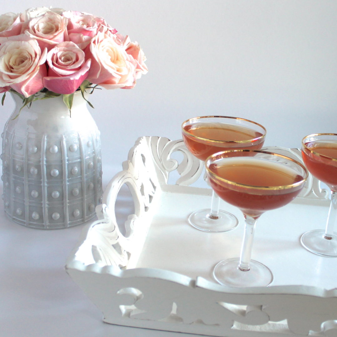 Valentine's Cocktail - patterns & prosecco