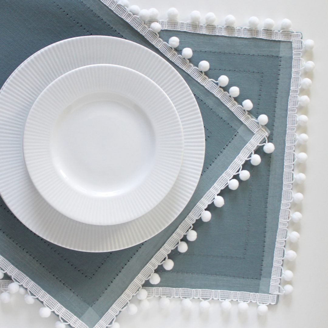 DIY Placemats - patterns & prosecco