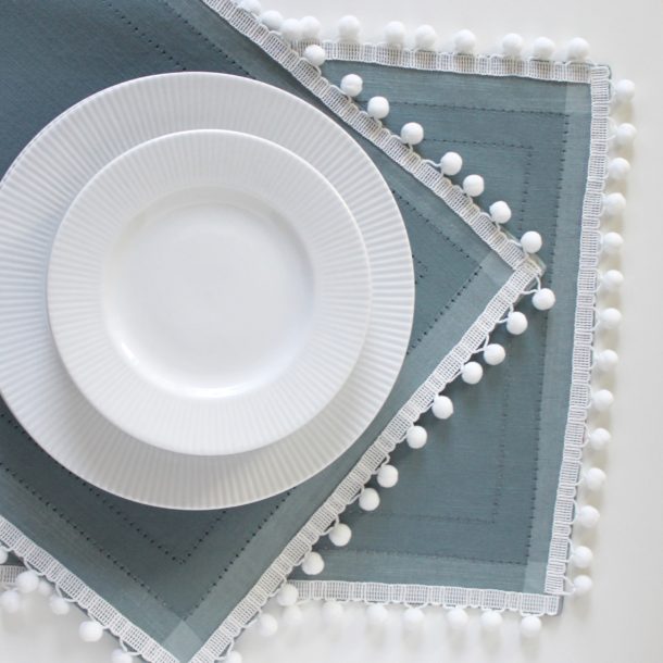 DIY Placemats - patterns & prosecco