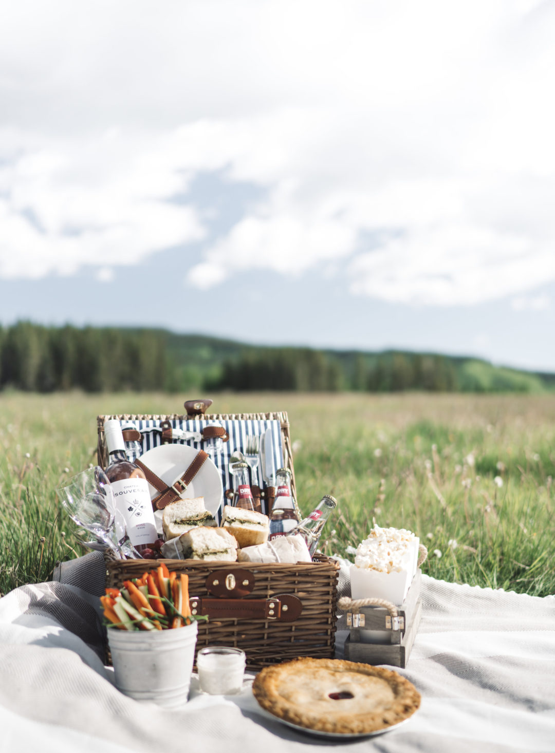 Pack the Perfect Picnic - patterns & prosecco