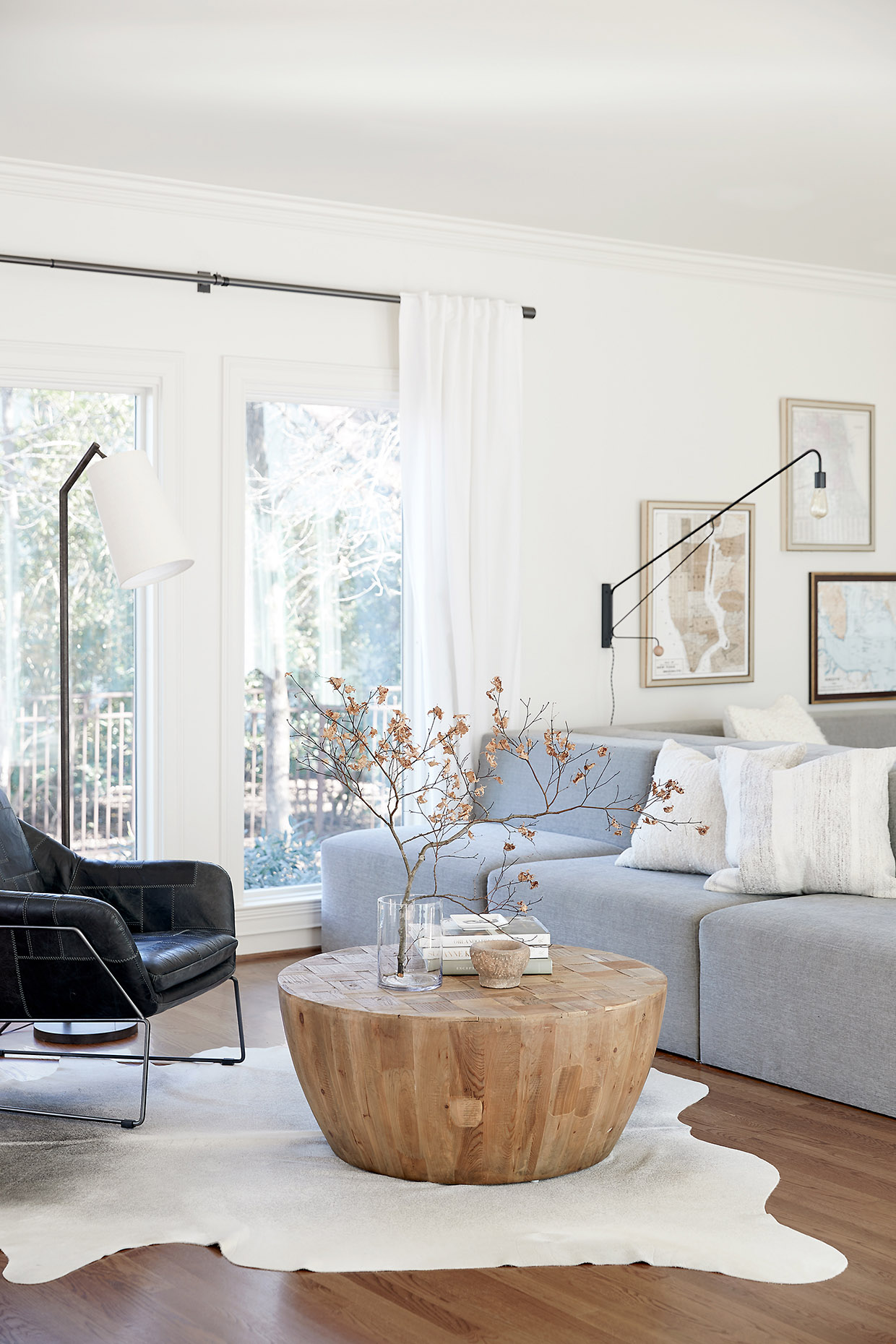 Inspired Interiors: Neutral and Organic Forever Home - patterns & prosecco