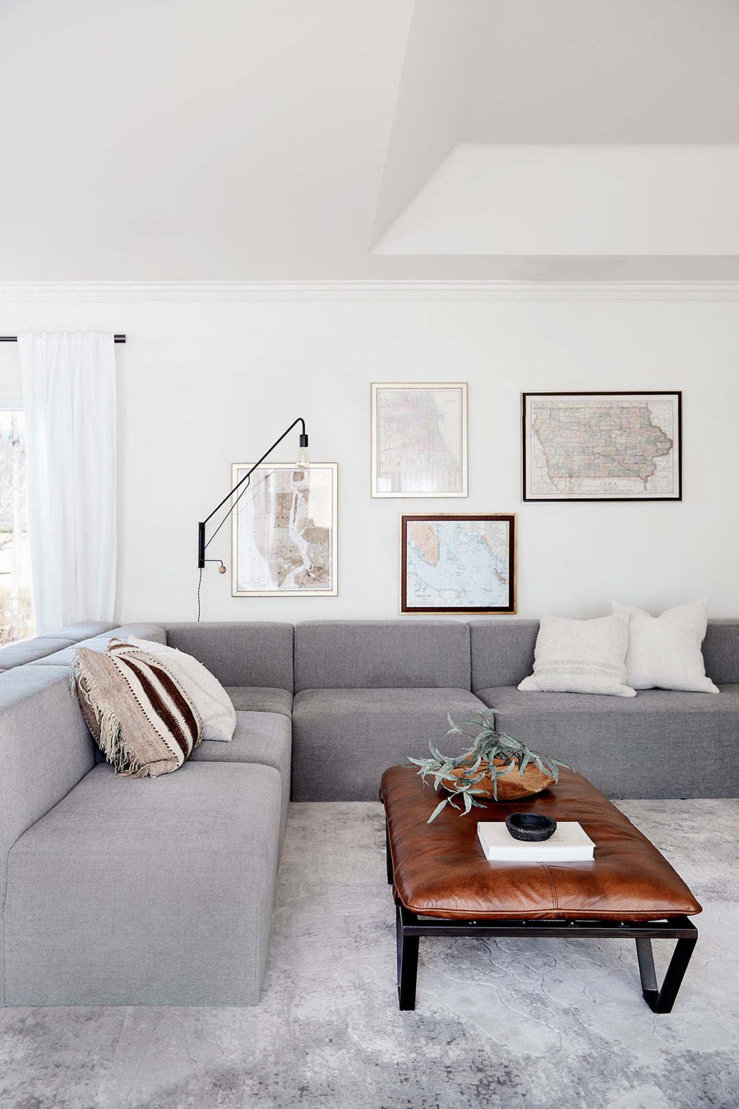 Inspired Interiors: Neutral and Organic Forever Home - patterns & prosecco