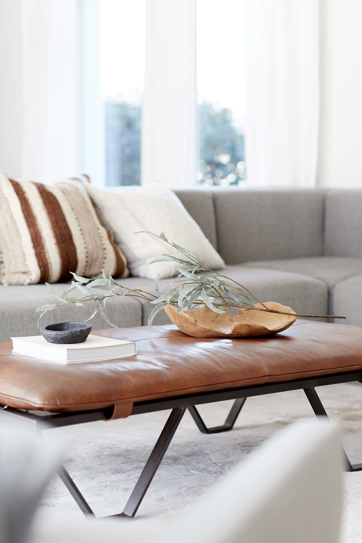 Inspired Interiors: Neutral and Organic Forever Home - patterns & prosecco