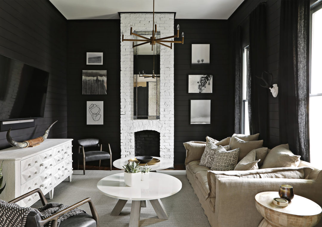 Design Crush: Dark Paint - patterns & prosecco
