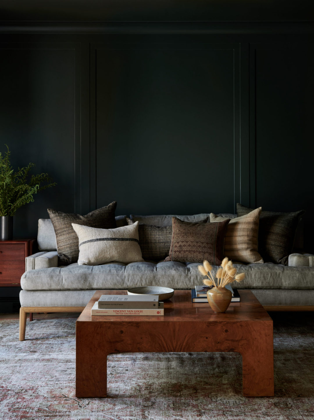 Design Crush: Dark Paint - patterns & prosecco