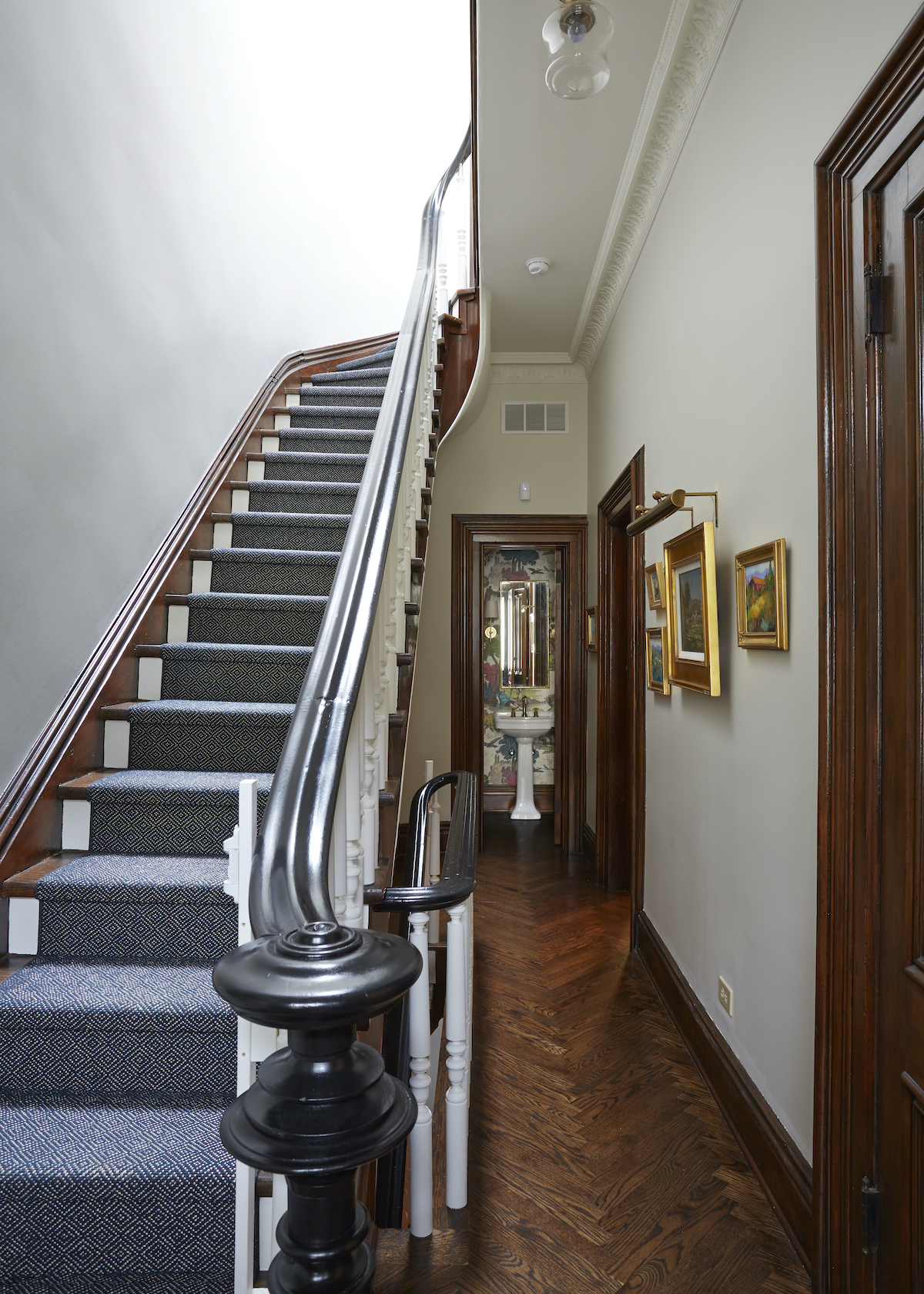 Inspired Interiors: Victorian Row House - patterns & prosecco