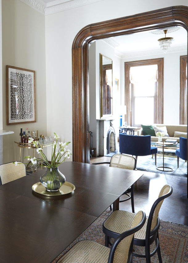 Inspired Interiors: Victorian Row House - patterns & prosecco