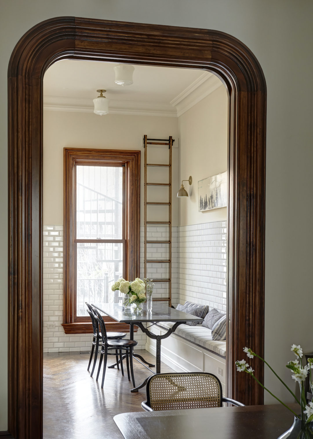 Inspired Interiors: Victorian Row House - patterns & prosecco