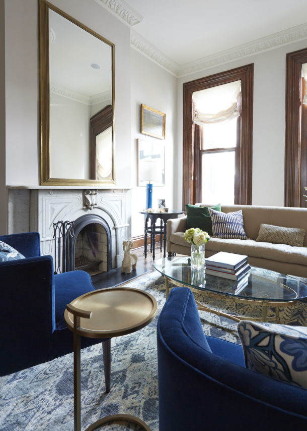 Inspired Interiors: Victorian Row House - patterns & prosecco