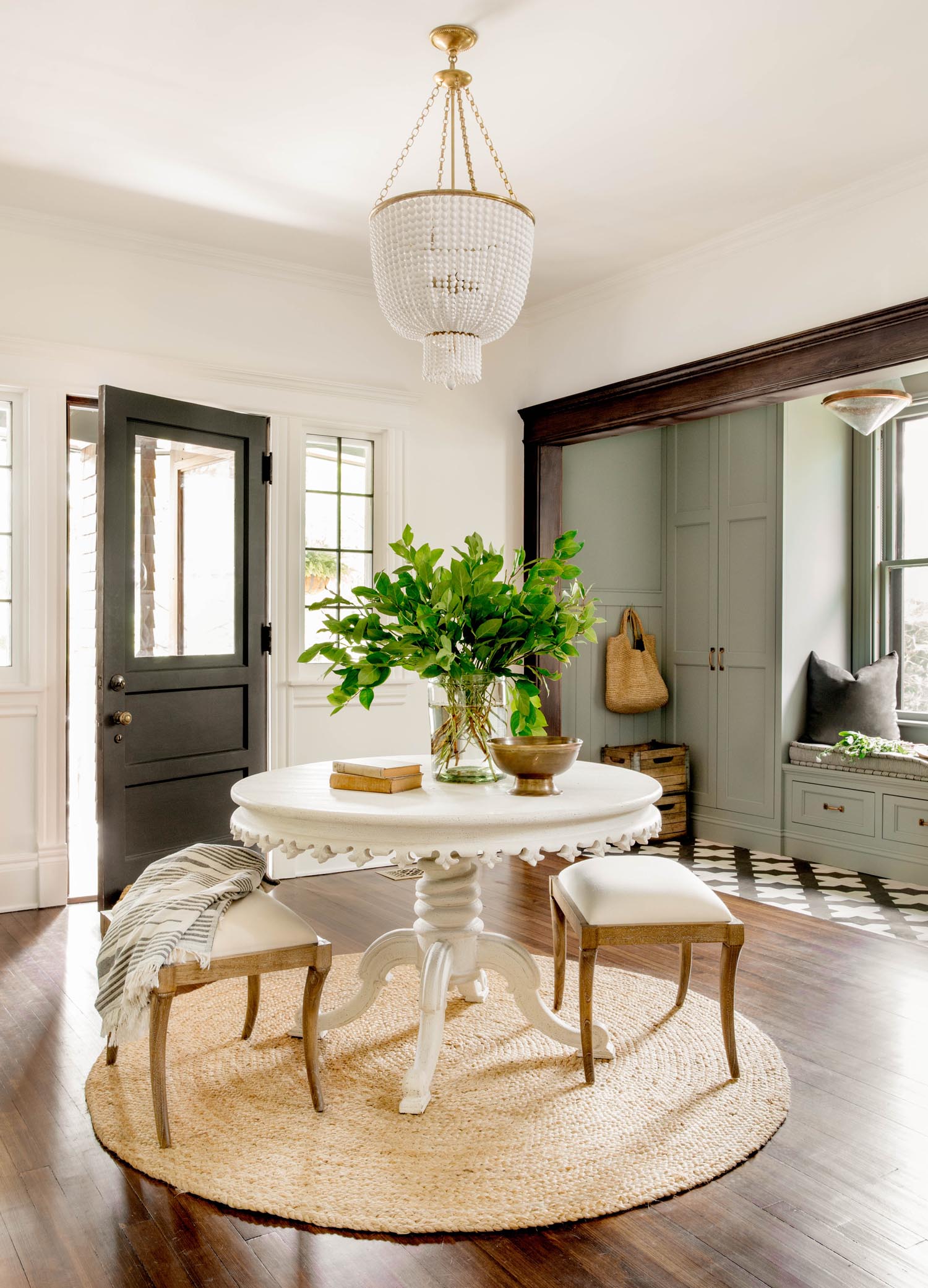 Inspired Interiors: Cozy Character - patterns & prosecco