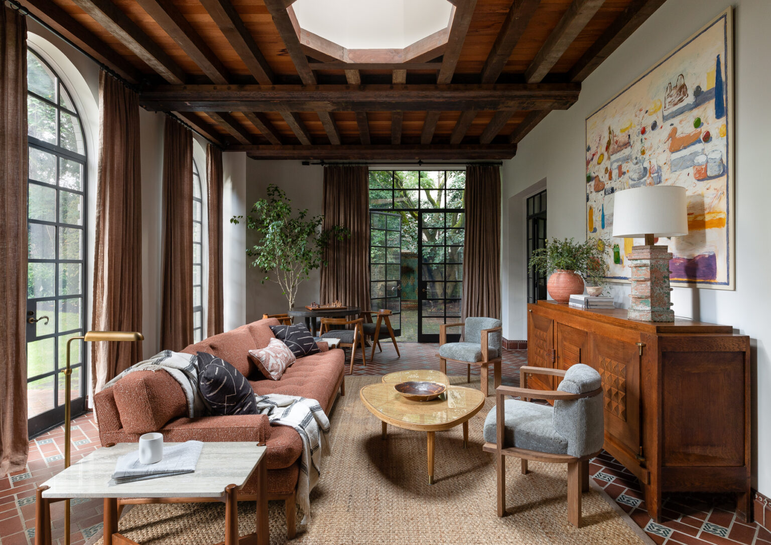 Inspired Interiors: Historic Seattle - patterns & prosecco