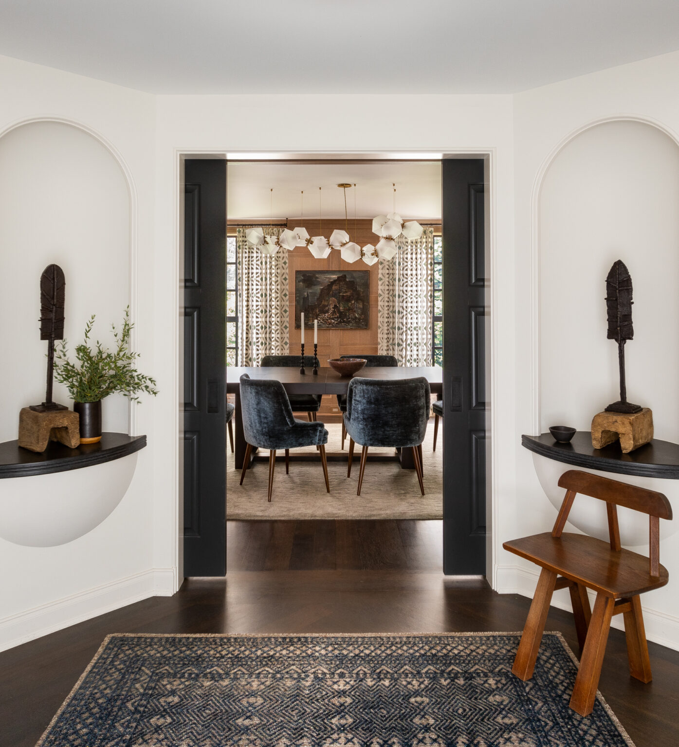 Inspired Interiors: Historic Seattle - patterns & prosecco